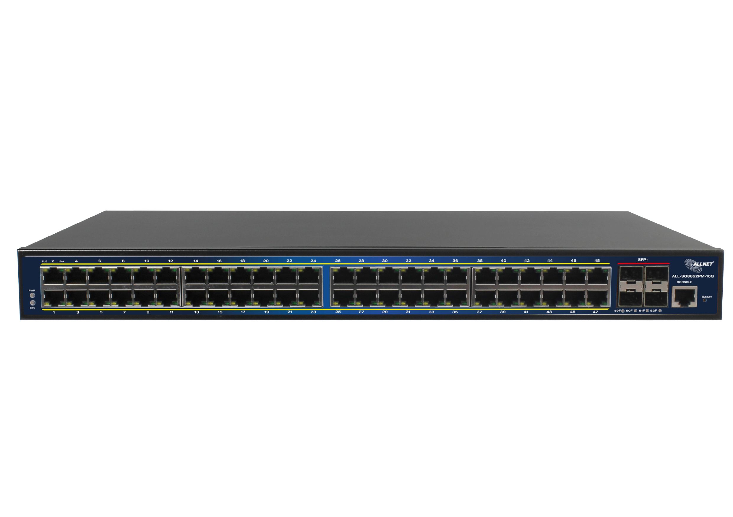 ALLNET Switch 52x Gigabit 400W full managed / 48x PoE+ | Gestionables ...