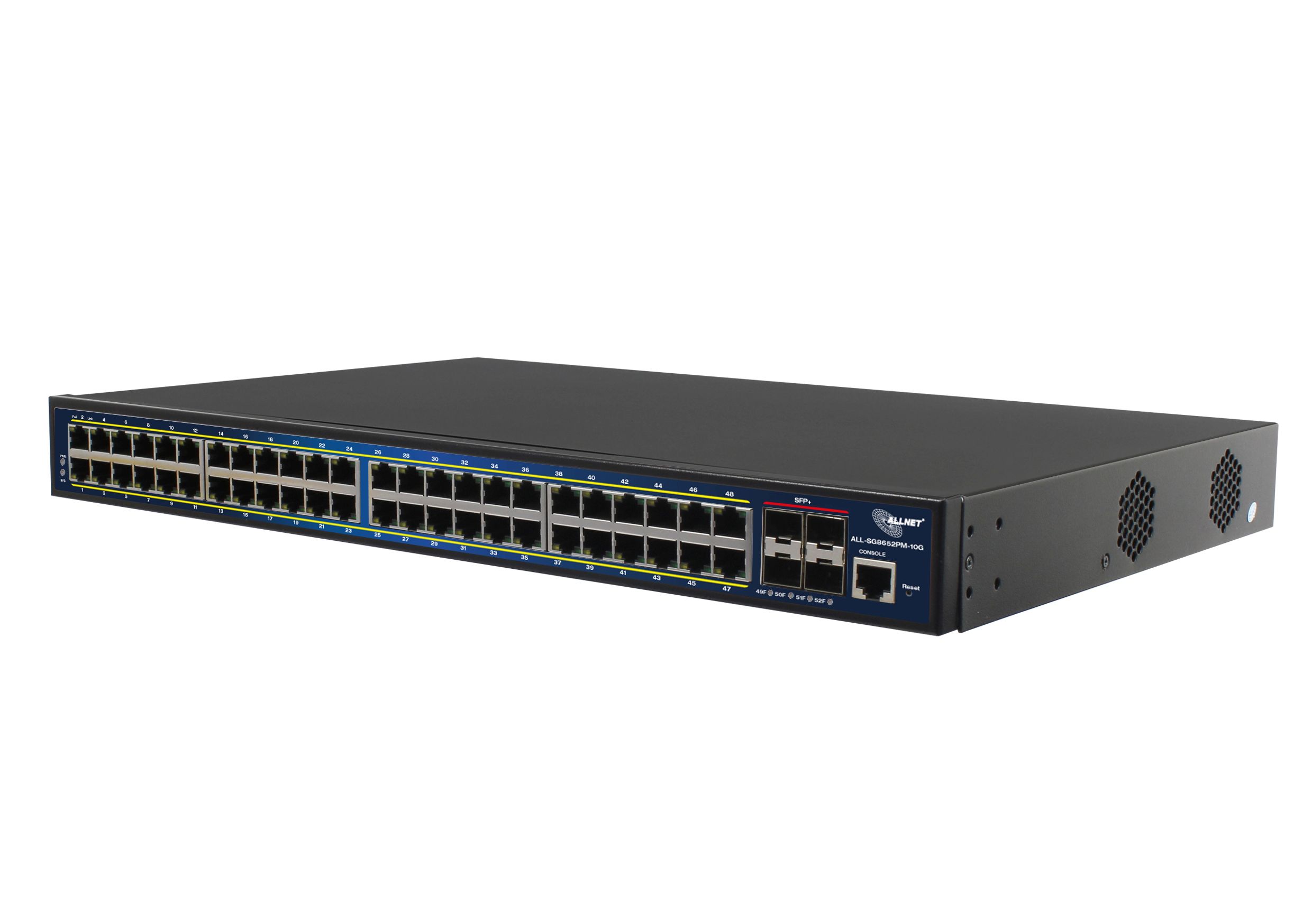 ALLNET Switch 52x Gigabit 400W full managed / 48x PoE+ | Gestionables ...